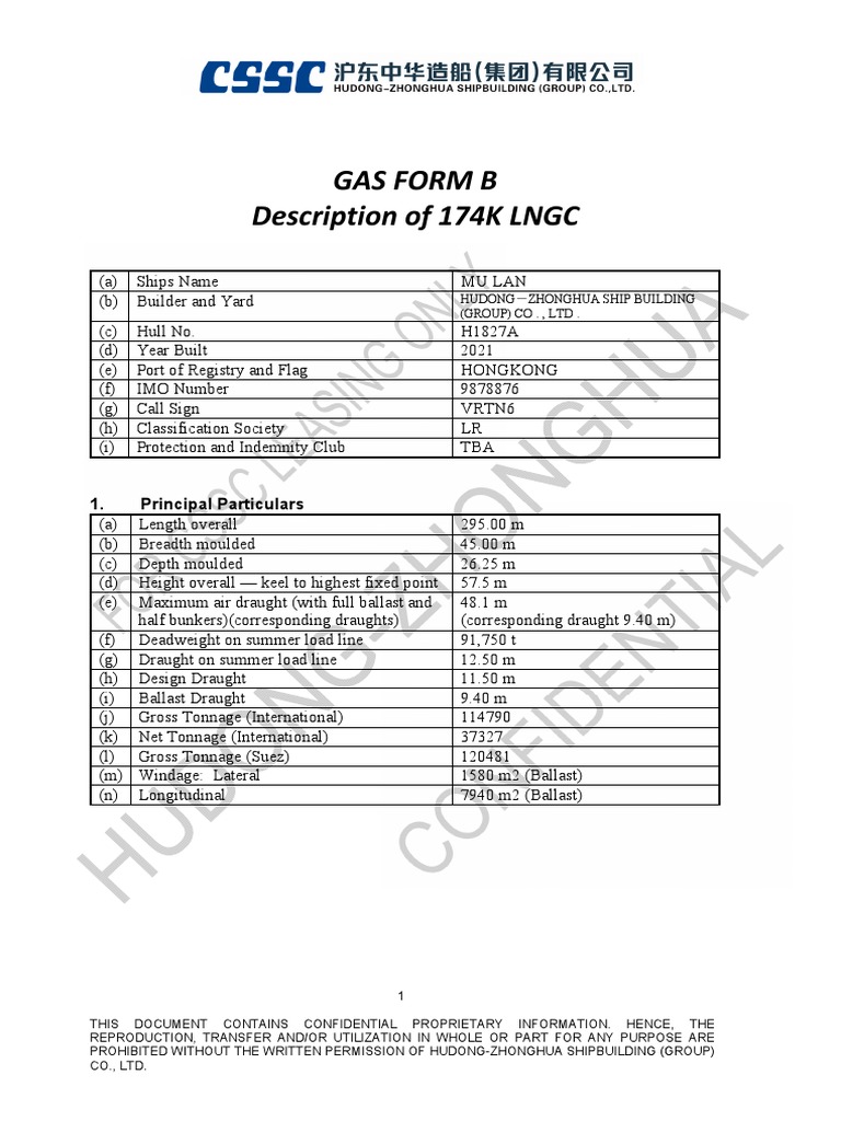 H1827A GAS FORM B - For CSSC LEASING - R01 - 2 | PDF | Fuel Oil ...