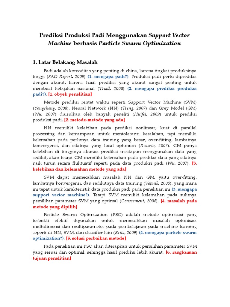 Contoh Proposal Bab 1 | PDF