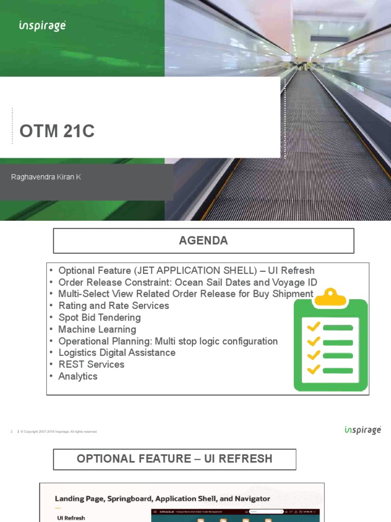 OTM 21C Release | PDF | Computing | Intellectual Works