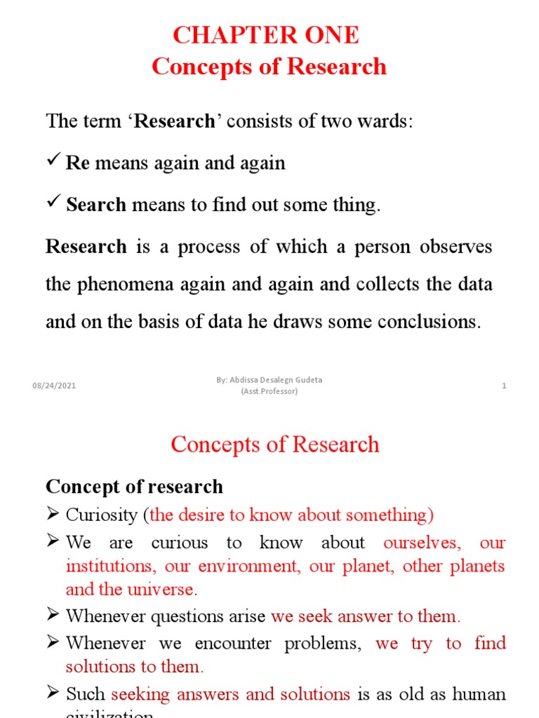Research Methodology LECTURE - NOTE | PDF | Scientific Method | Science