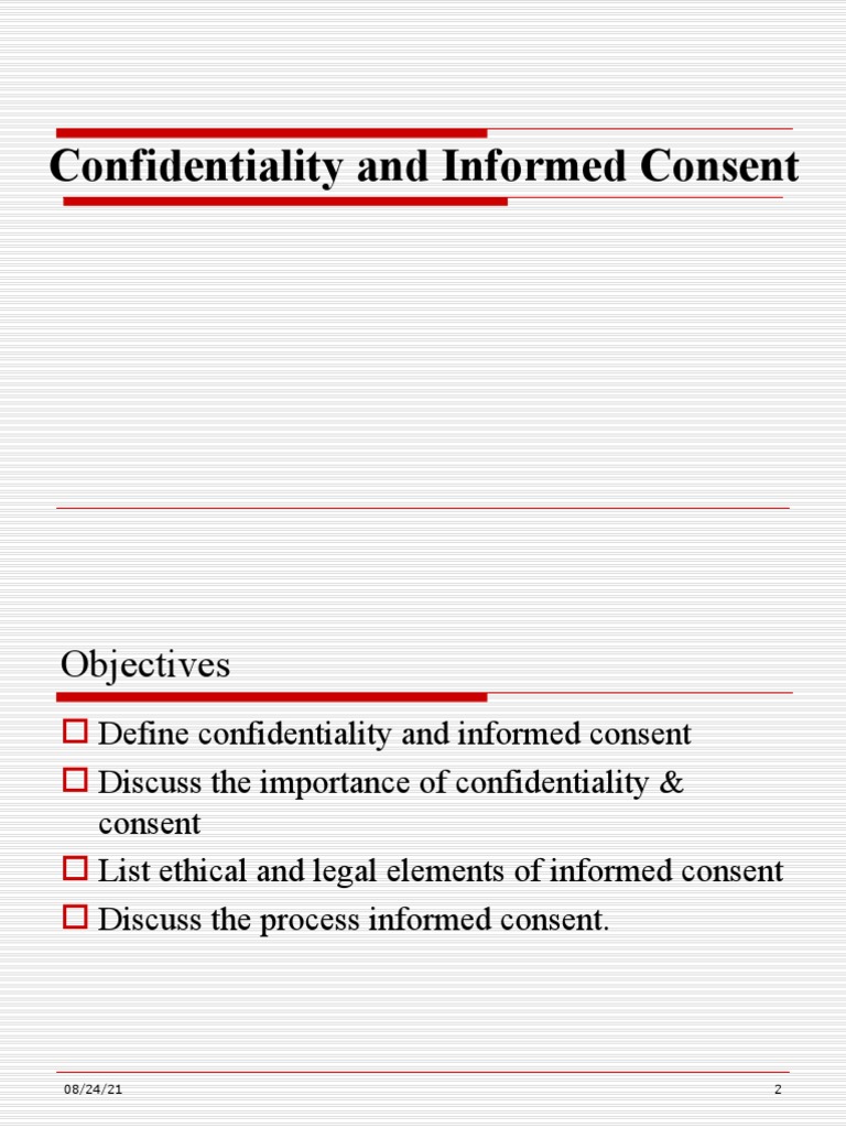Informed Consent | PDF | Informed Consent | Confidentiality