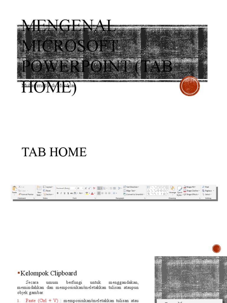 SMA - Mengenal Microsoft PPT (1.home) | PDF