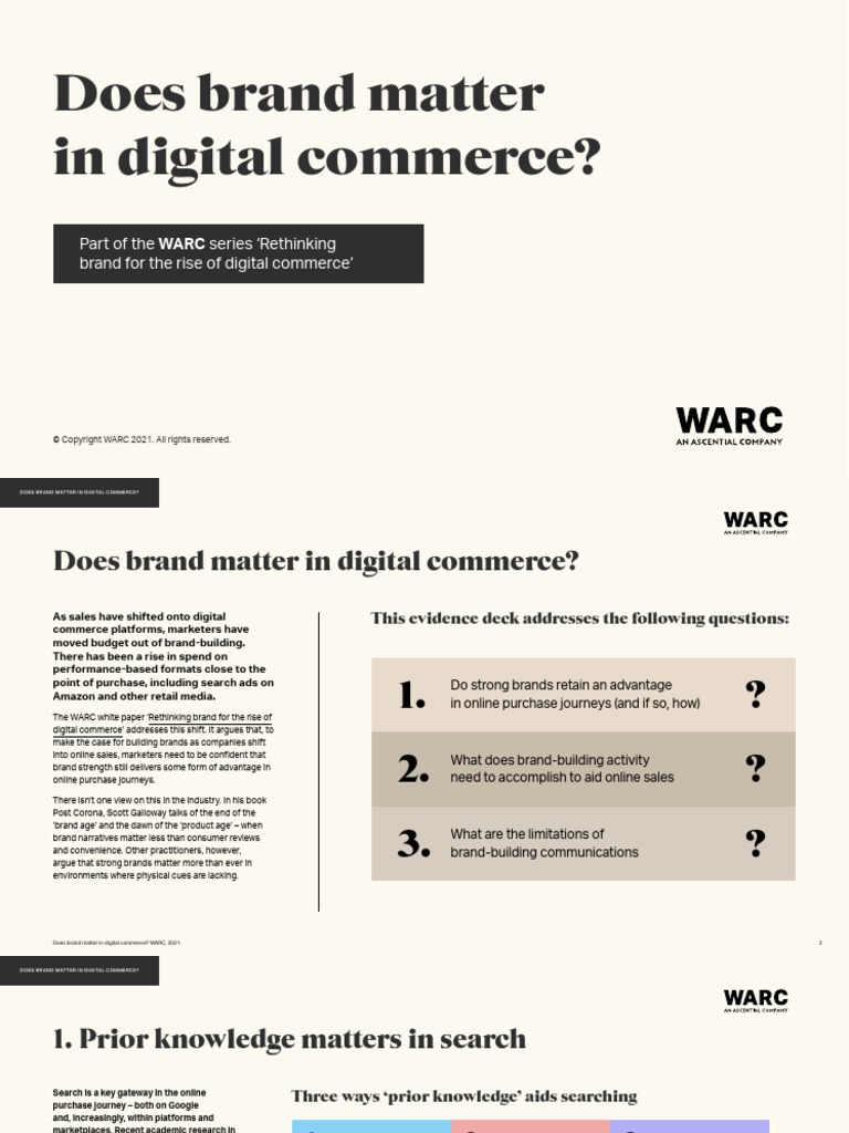 Does Brand Matter in Digital Com | PDF | E Commerce | Brand