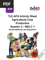 MELC-TLE 9 Agri-Crop Production-Simplified | PDF | Occupational Safety ...