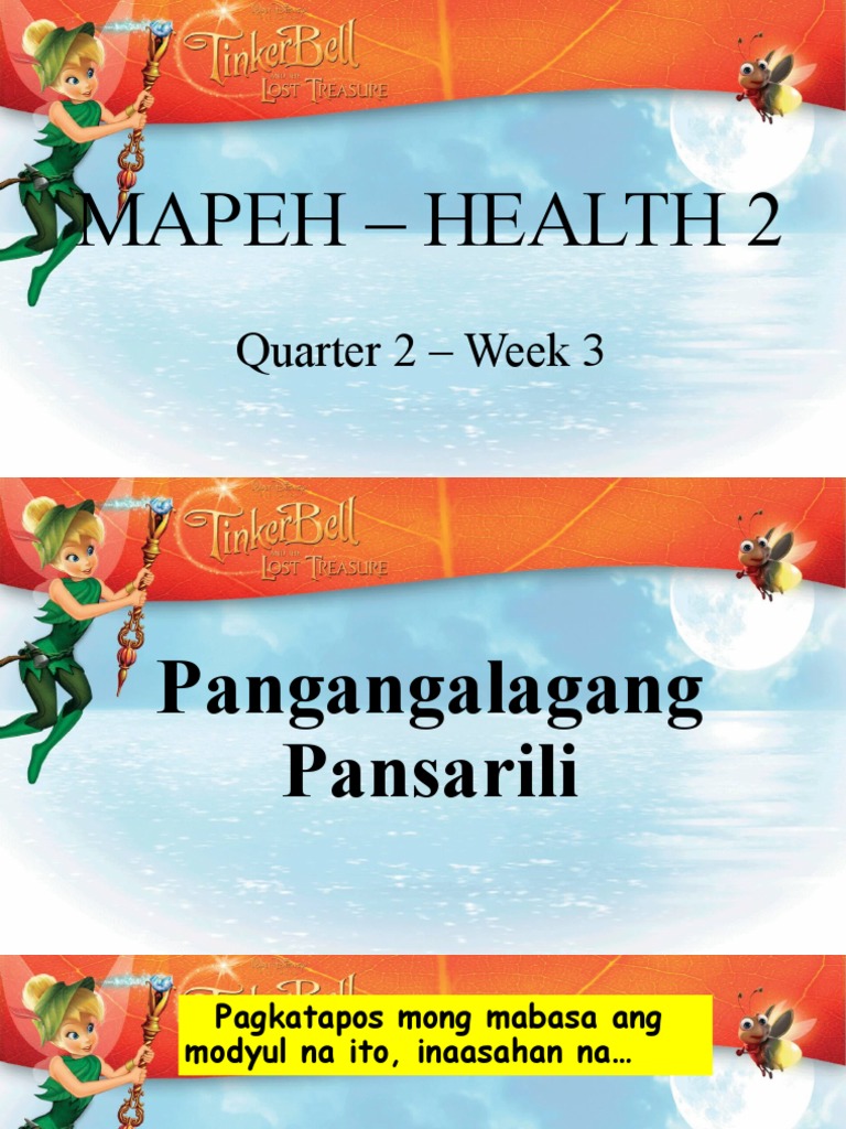 Q2 - Week3 - HEALTH 2 - Pangangalagang Pansarili | PDF