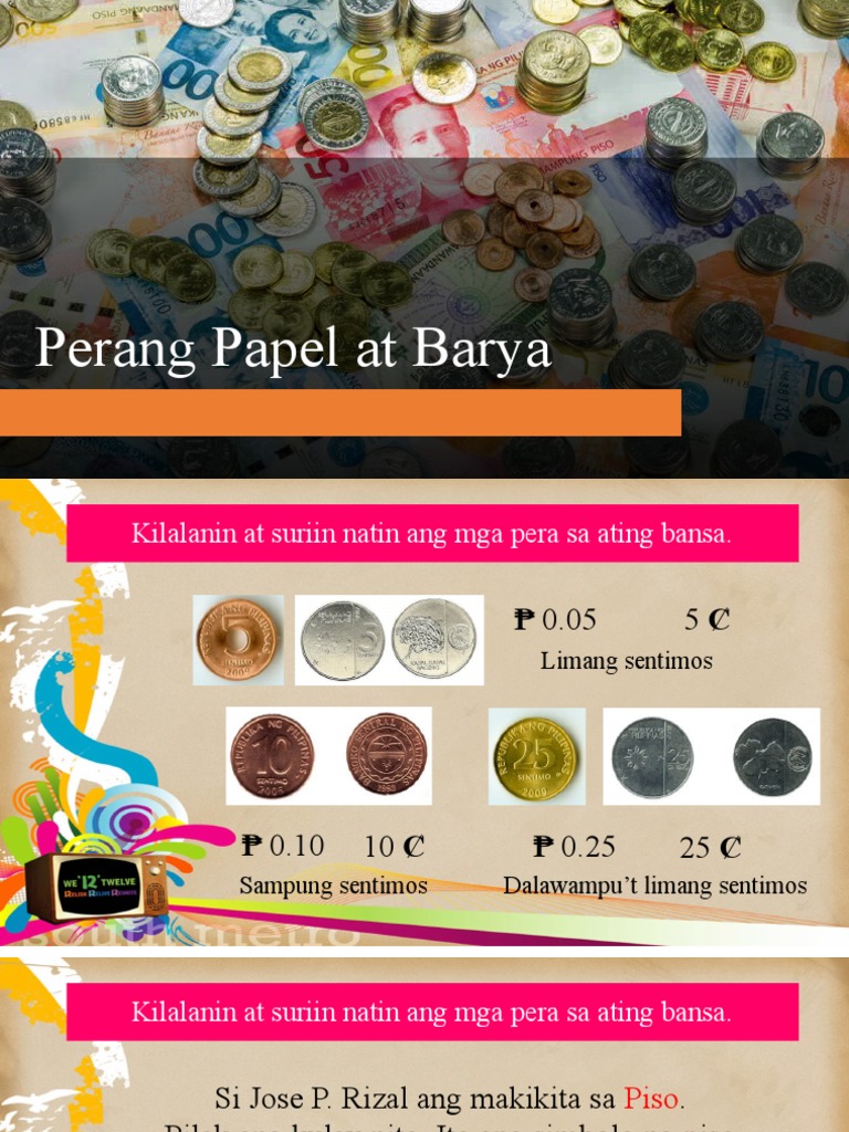Q1 week4-MATH-Perang Papel at Barya | PDF