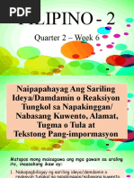 FILIPINO MELCs Grade 2 PDF | PDF