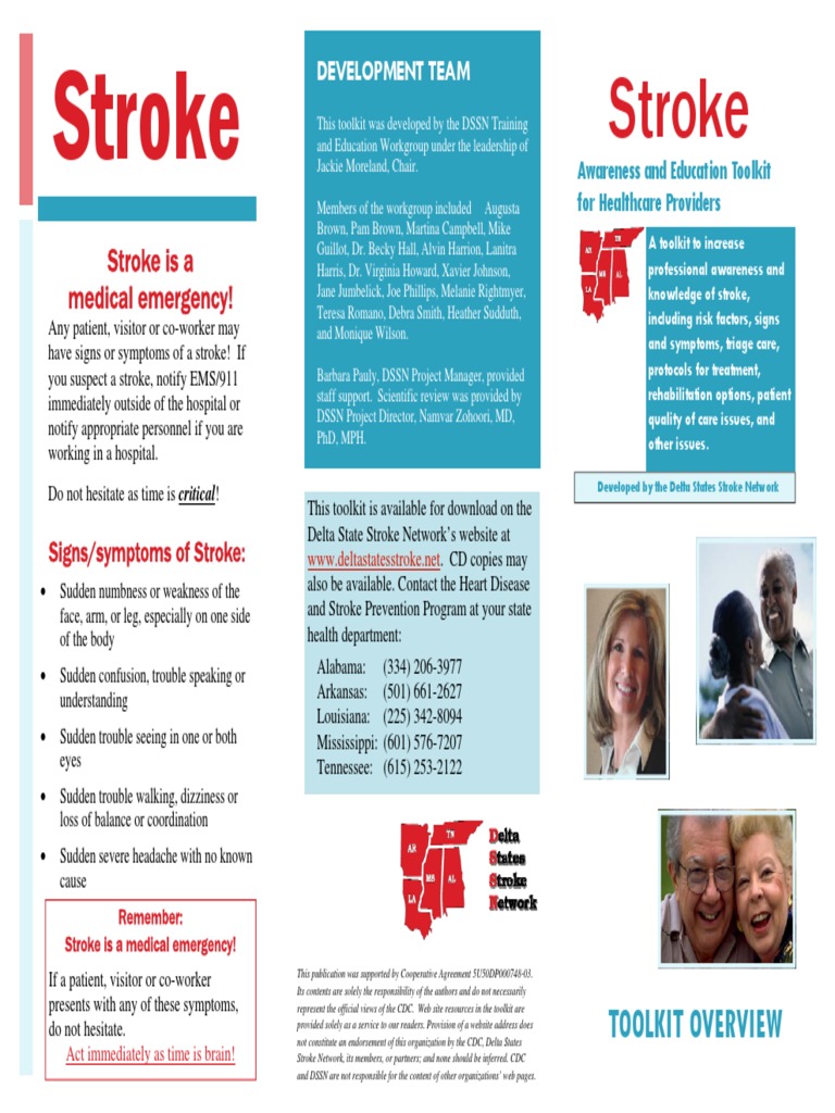 Stroke Brochure | PDF | Stroke | Medical Specialties