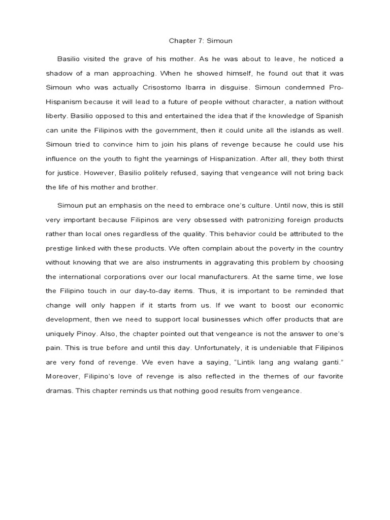 Chapter 7 of El Fili | PDF