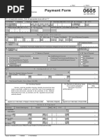 BIR Form 0605 Payment Guidelines | PDF | Taxes | Payments