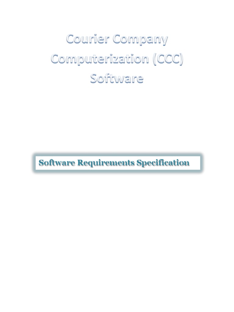 Software Requirements Specification | PDF | Interface (Computing) | Input/Output