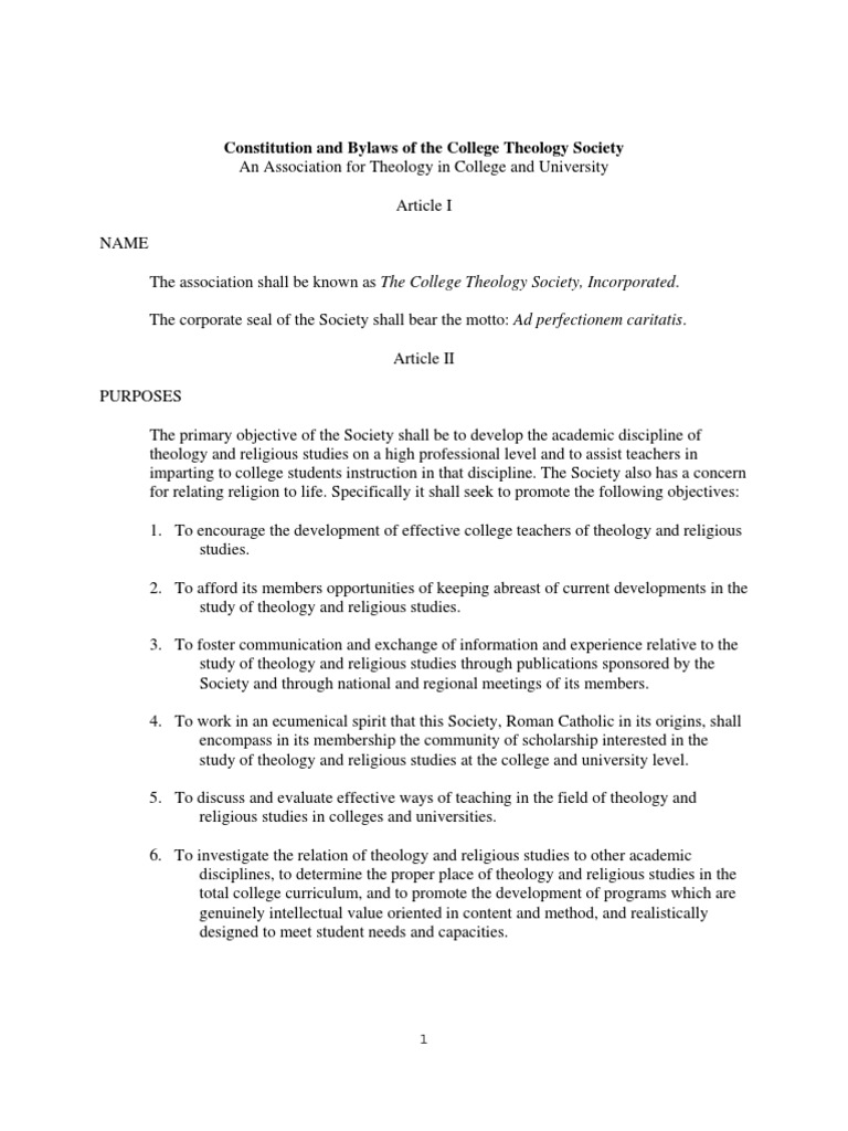 Society Bylaws - lasopamw