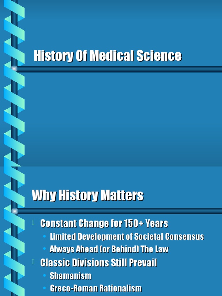 History of Medicine | PDF | Medicine | Health Sciences