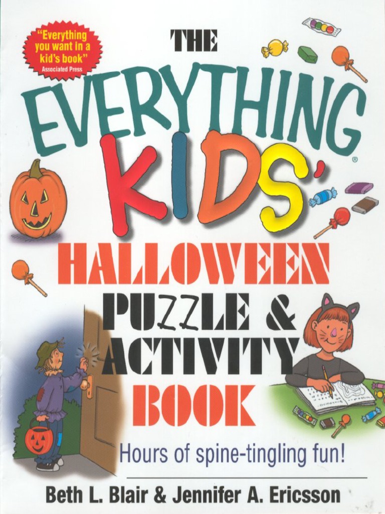 Everything Kids' Halloween Puzzle and Activity Book - Mazes, Activities ...