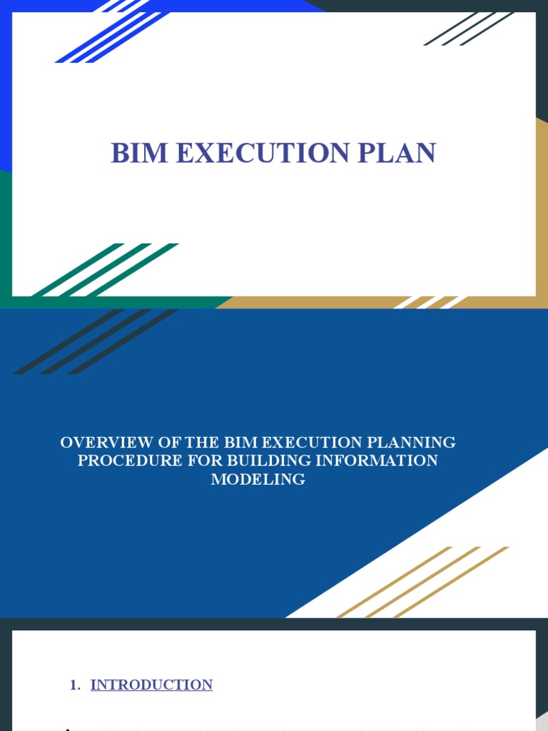 Bim Execution Plan | PDF | Building Information Modeling | Information