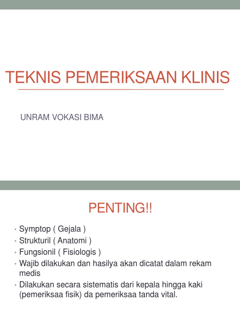 TPK - Signalment Dan Anamnesis | PDF