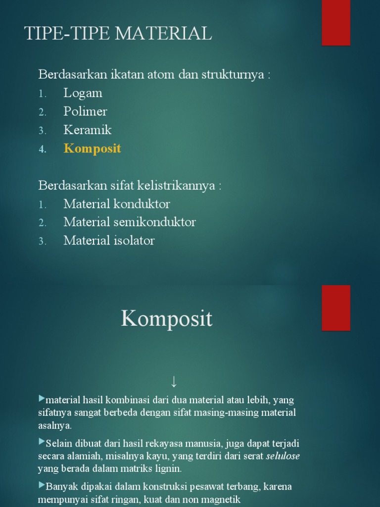 Jenis dan Aplikasi Material Komposit | PDF | Sains & Matematika | Komputer