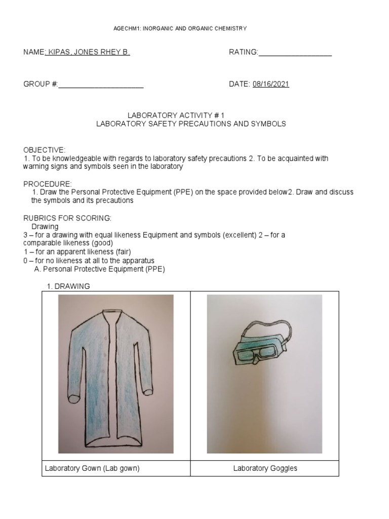 Laboratory Activity #1 | PDF | Laboratories | Ionizing Radiation