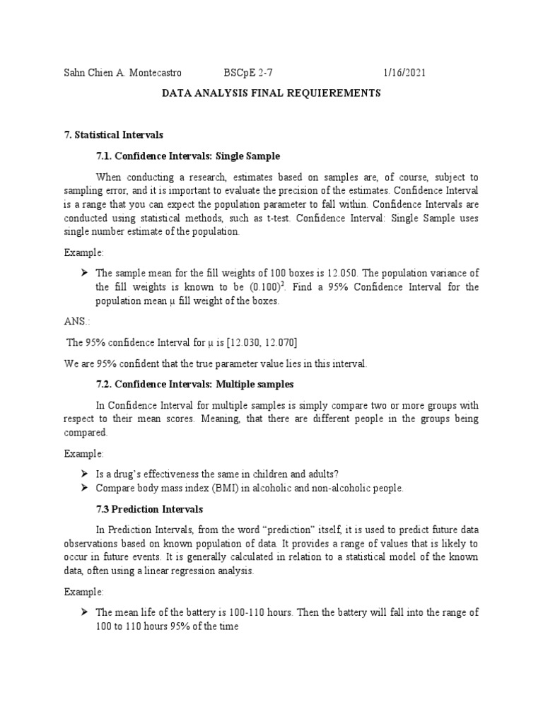 Data Analysis Final Requierements | PDF | Regression Analysis | P Value