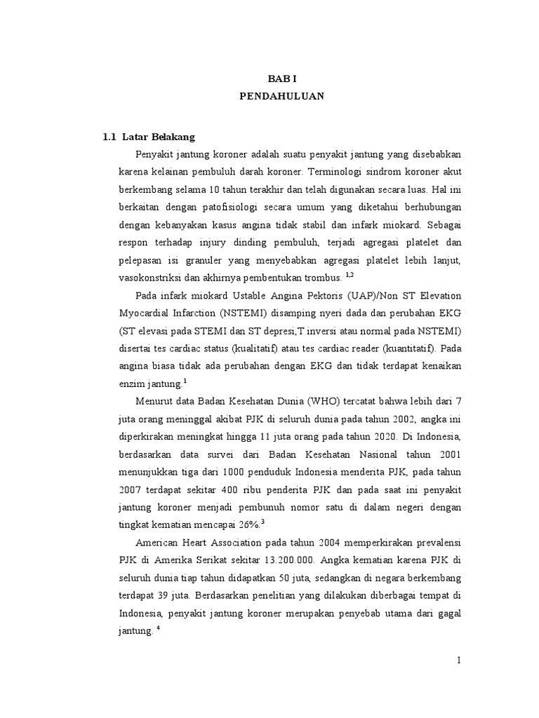 Lapsus ACS UAP DD NSTEMI | PDF