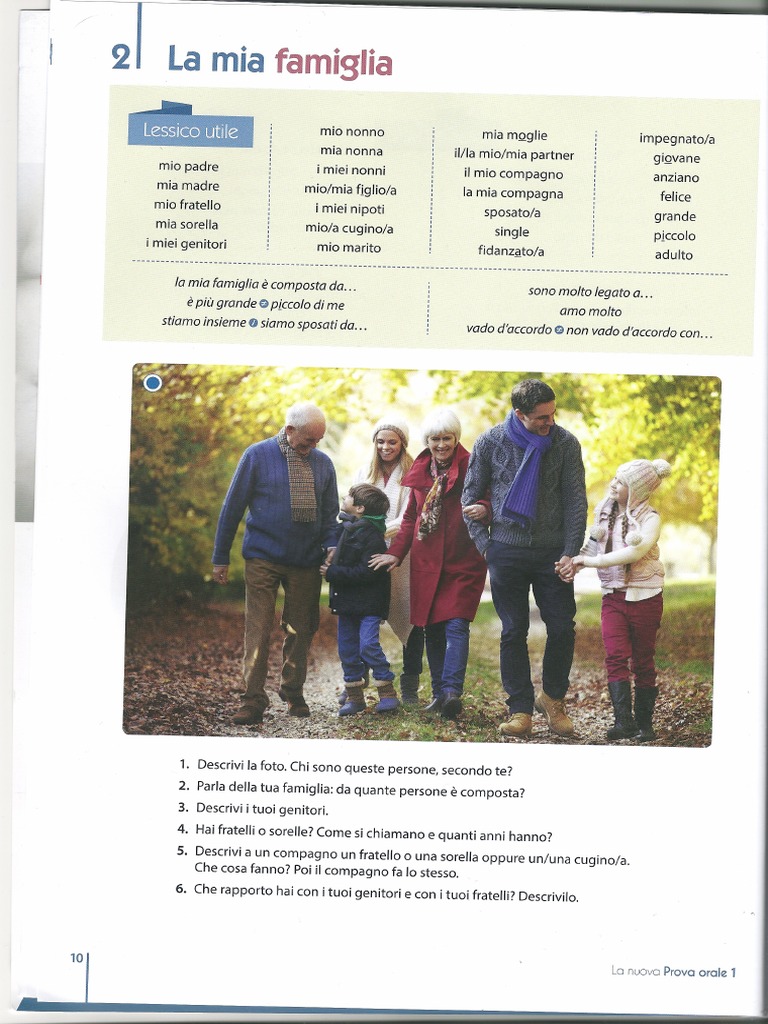 La Mia Famiglia | PDF