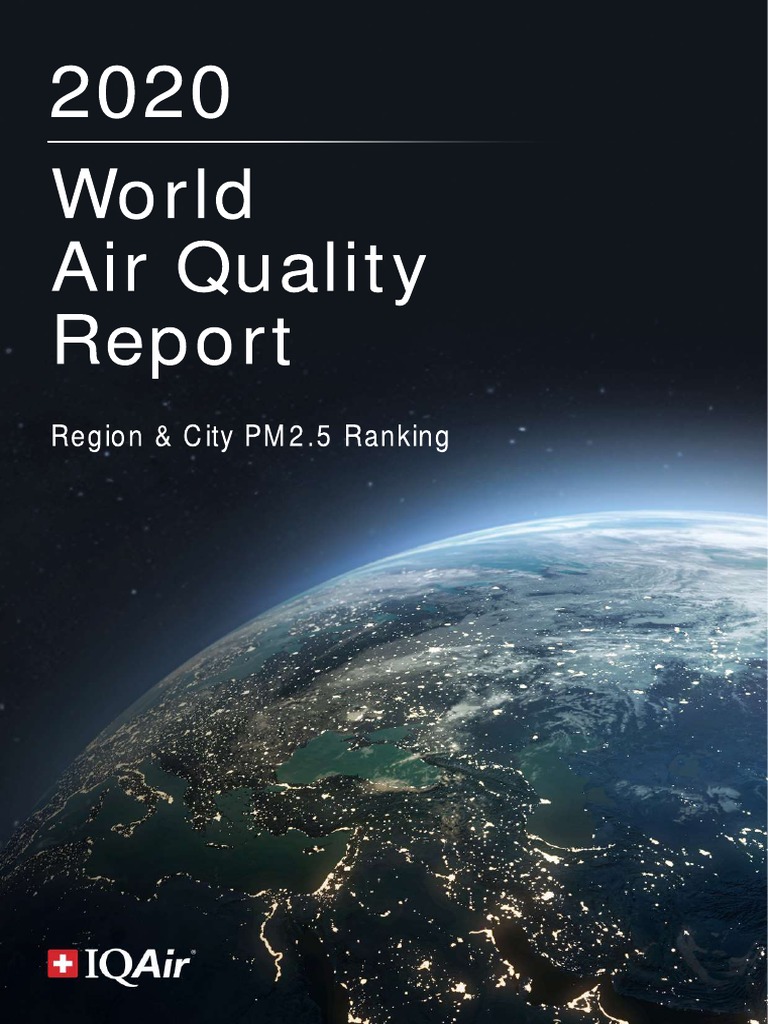 World Air Quality Report 2020 en | PDF | Air Pollution | Particulates