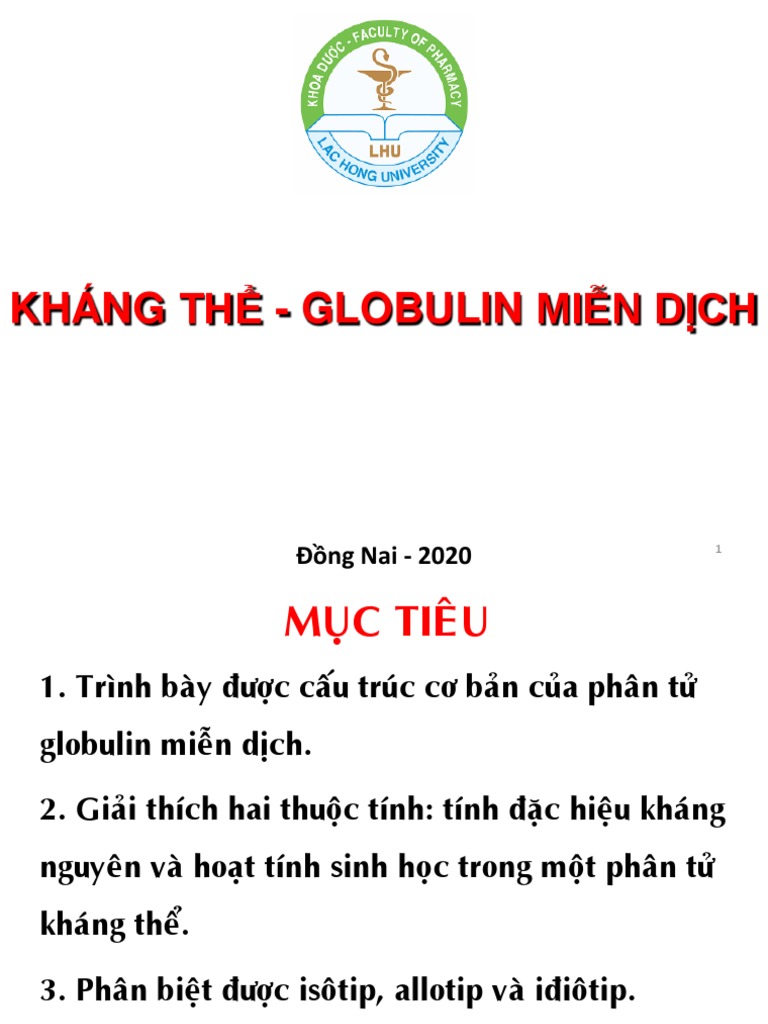 Khang The Globulin Mien Dich | PDF