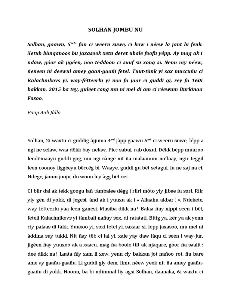 Solhan Jombu Nu | PDF | Social Science | Foreign Language Studies