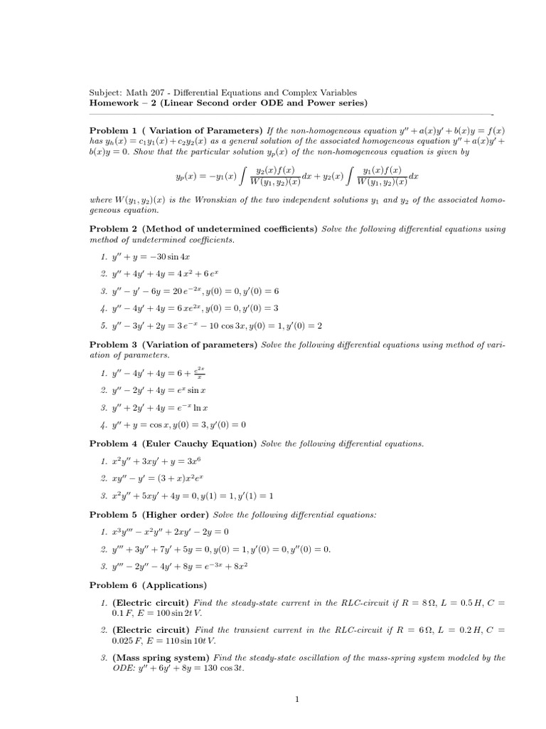 MATH2027 Assignment2 | PDF | Mathematical Analysis | Algebra