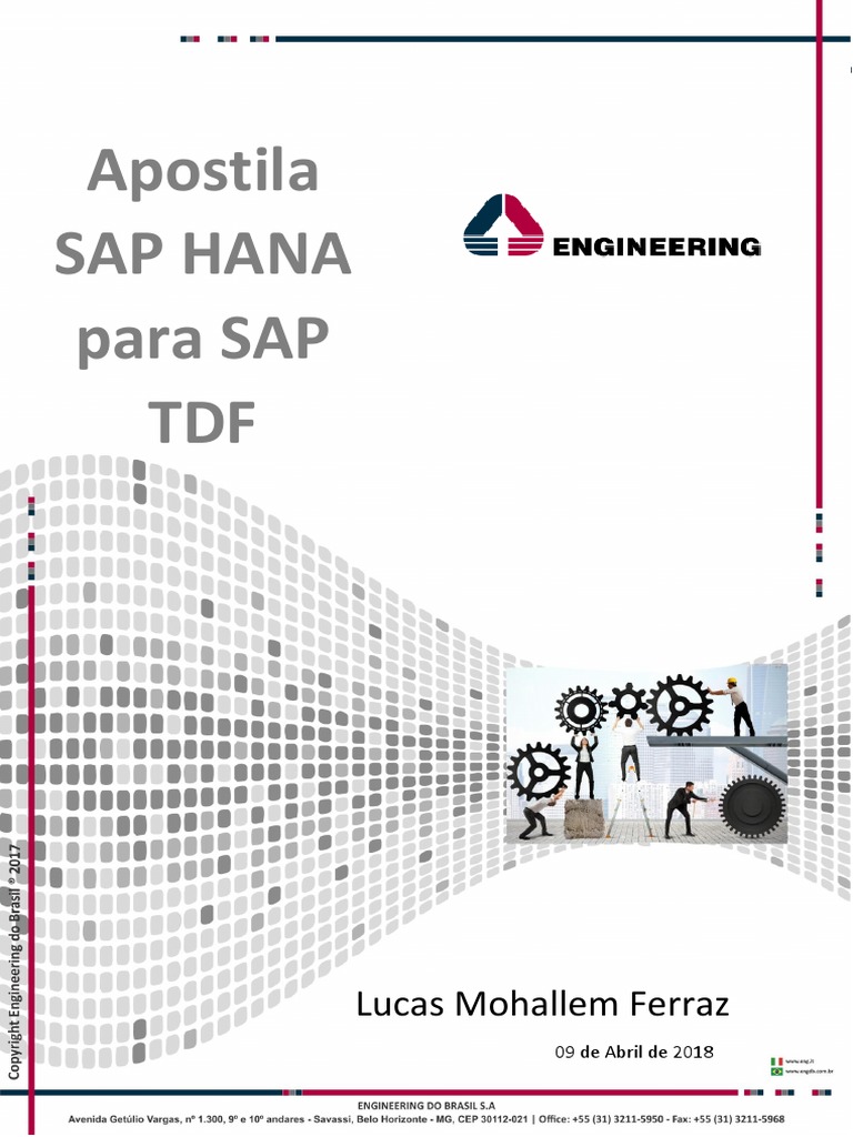 SAP TDF HANA visão | PDF | SQL | Dados