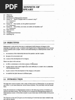 Lesson Plan Sonnet 18 | PDF | Sonnets | Shakespeare's Sonnets