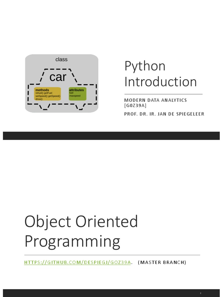 Object Oriented Programming | PDF | Object Oriented Programming | Class (Computer Programming)