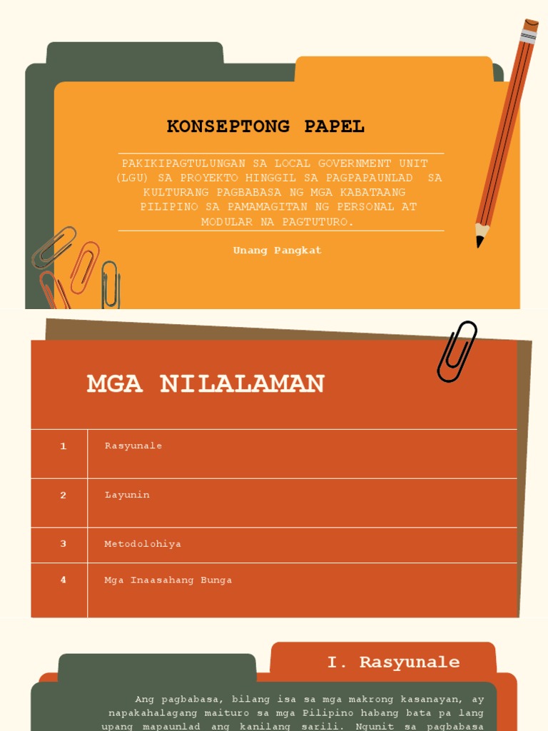 Konseptong Papel Proposal | PDF