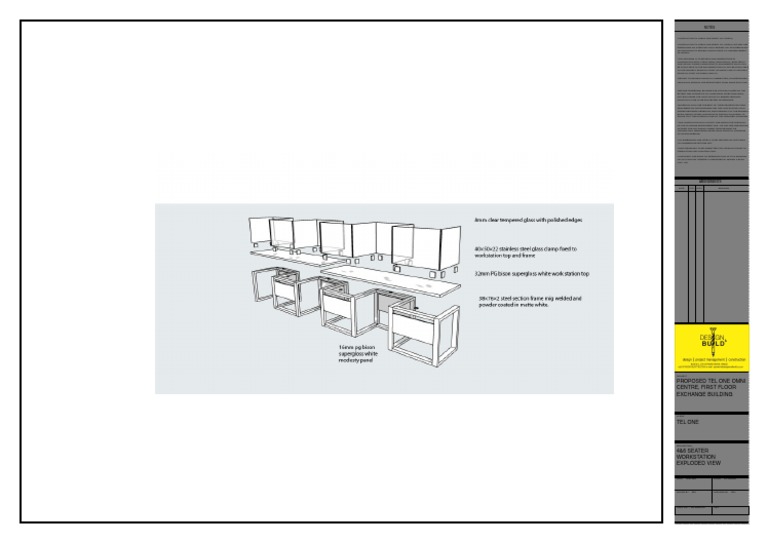 4&6 Seater Workstation Exploded View | PDF