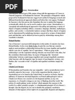 Ferdinand de Saussure's Theory of Sign | PDF | Concept | Semiotics