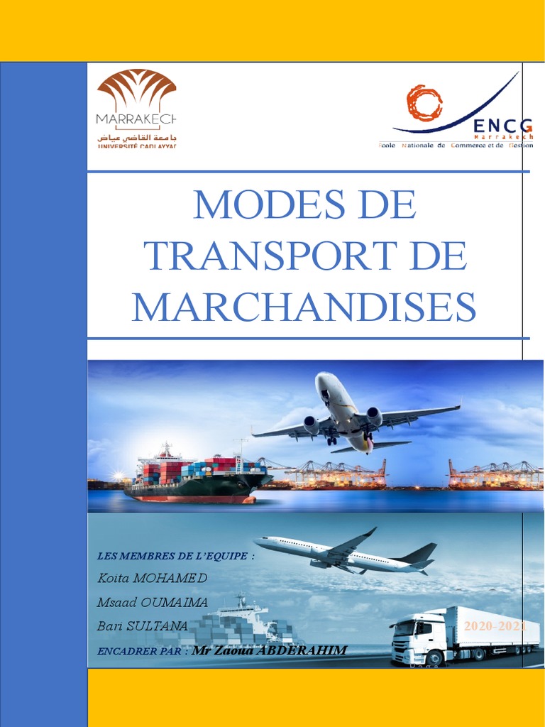 Modes de Transport de Marchandises | PDF | Transport | Assurance