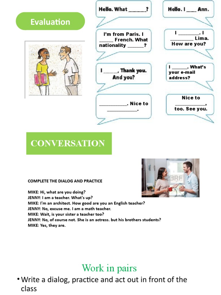 Unit 1 - Lesson 3 (Me) - 1 | PDF