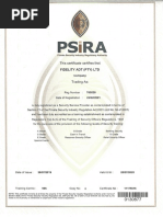 List of Psira Accredited | PDF | Johannesburg | Securities