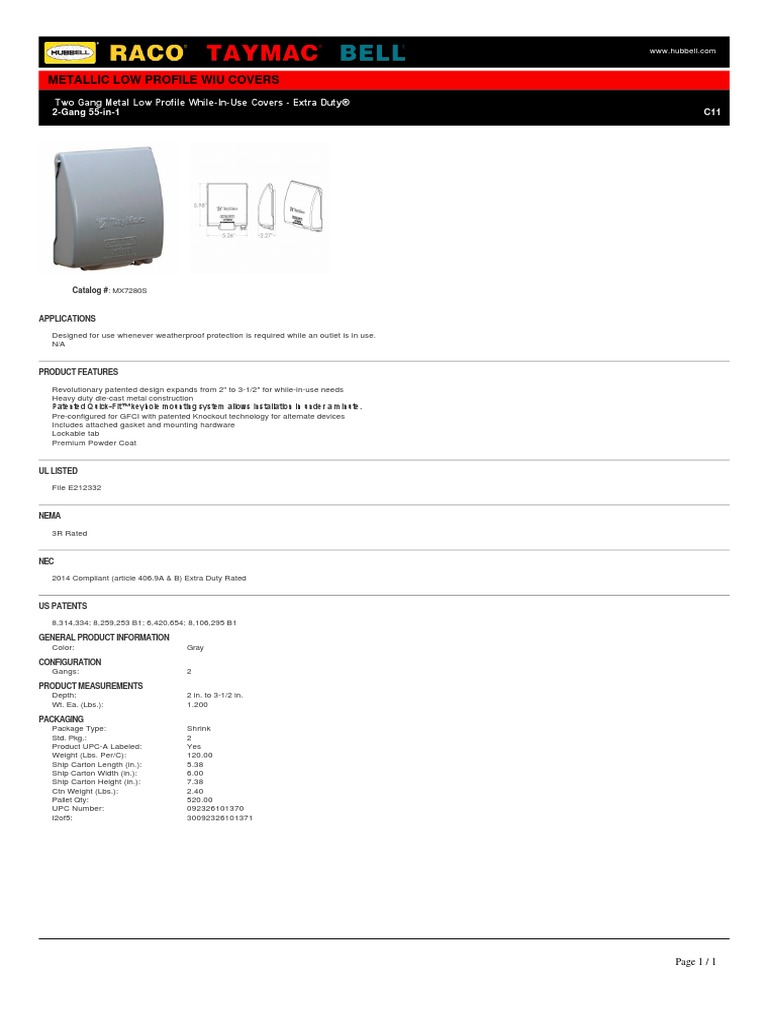 TayMac-MX7280S | PDF