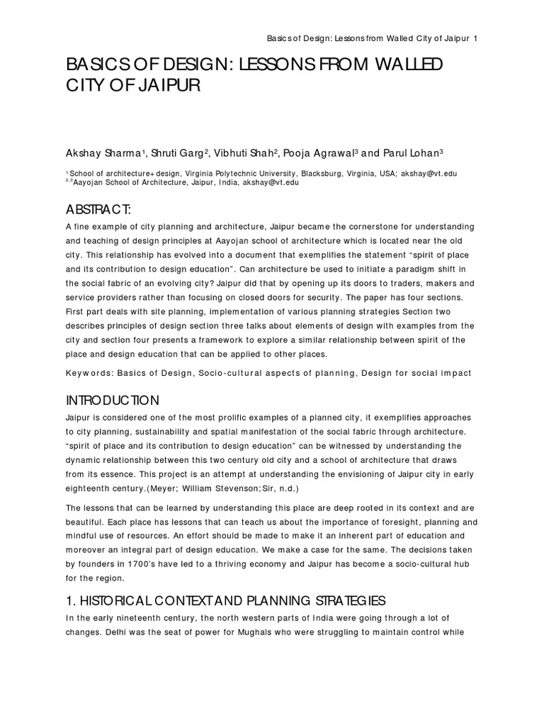 A1 - Basics of Designing | PDF | Art | History