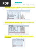 EWM - Order Based Replenishment Process - SAP Blogs | PDF | Warehouse