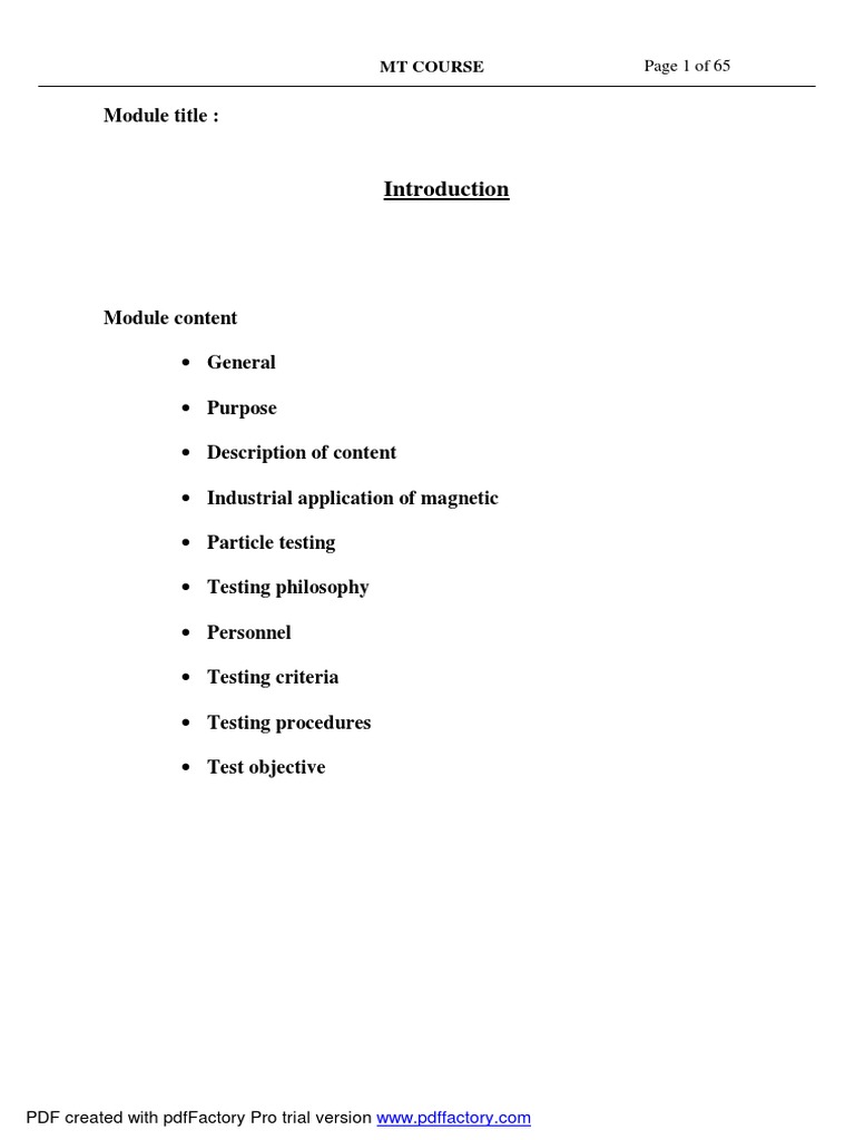 Total - MT COURSE Module 1 65pgs | PDF | Rectifier | Alternating Current