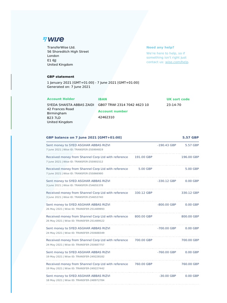 Wise Statement | PDF | Written Communication | Business