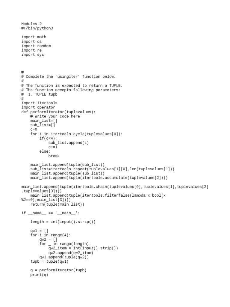 Modules 1 | PDF | Parameter (Computer Programming) | Computer Science