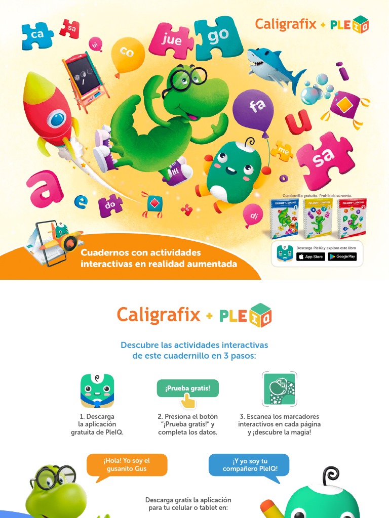 Caligrafix Pleiq Cuadernillo 2021 Final Digital | PDF