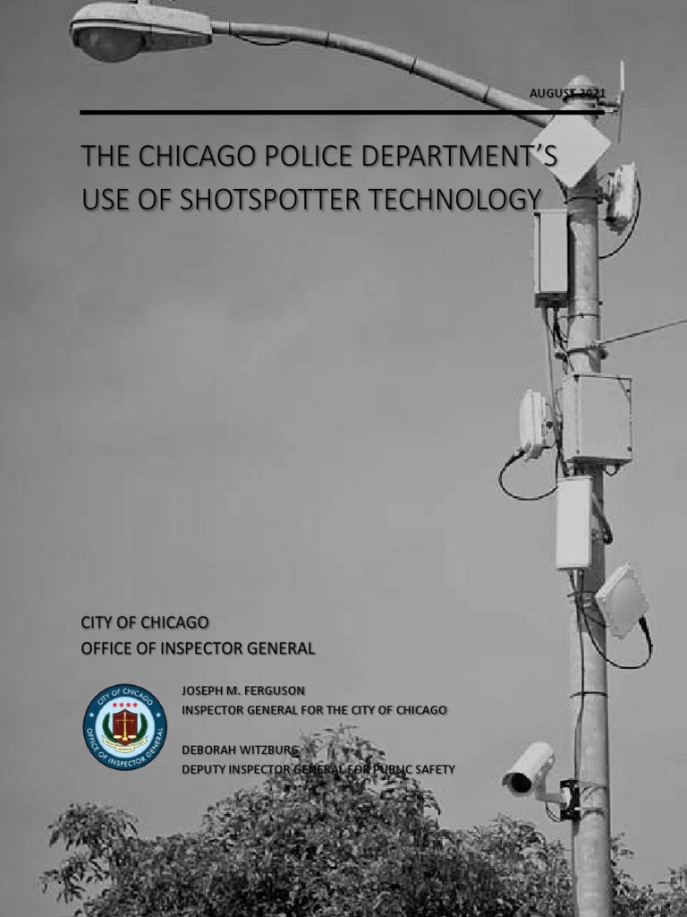Chicago Police Departments Use of ShotSpotter Technology | PDF ...
