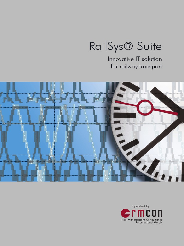 Railsys® Suite: Innovative It Solution For Railway Transport | PDF ...