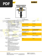 Ficha Tecnica Pulidora Dewalt DWE4120 | PDF | Hogar, jardinería y bricolaje