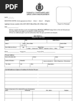 Thaneil Chapman JCF Application Form | PDF | Jamaica | Government