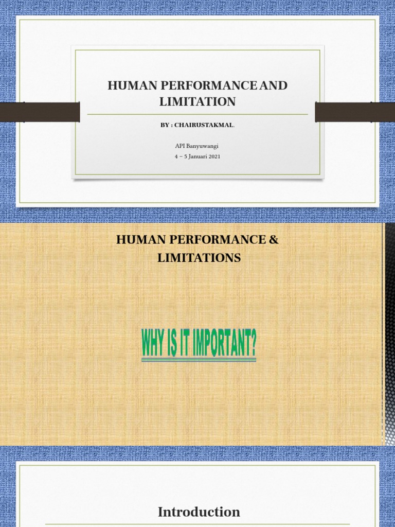 Human Performance and Limitation CPL IR 2021 | PDF | Hypoxia (Medical)